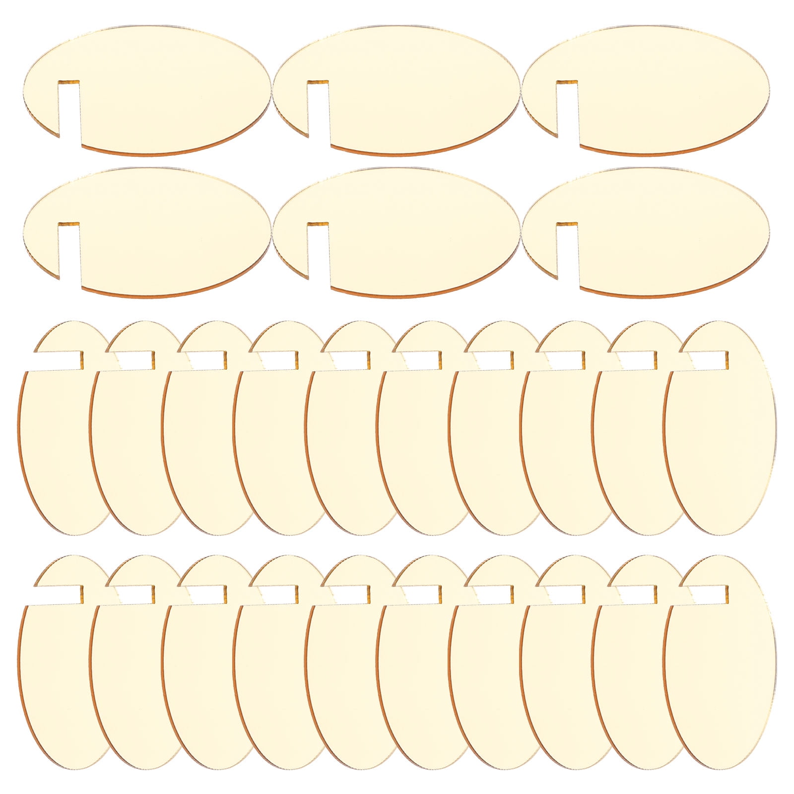 30 Pcs Labels Drink Tags Rings Decorations Wine Acrylic - Walmart.com