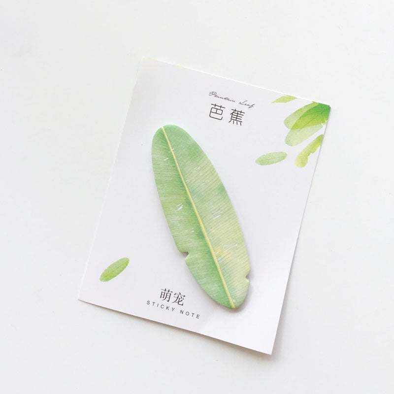 30 Pcs Leaf Sticky notes Planner to do list Planner Take notes messages ...