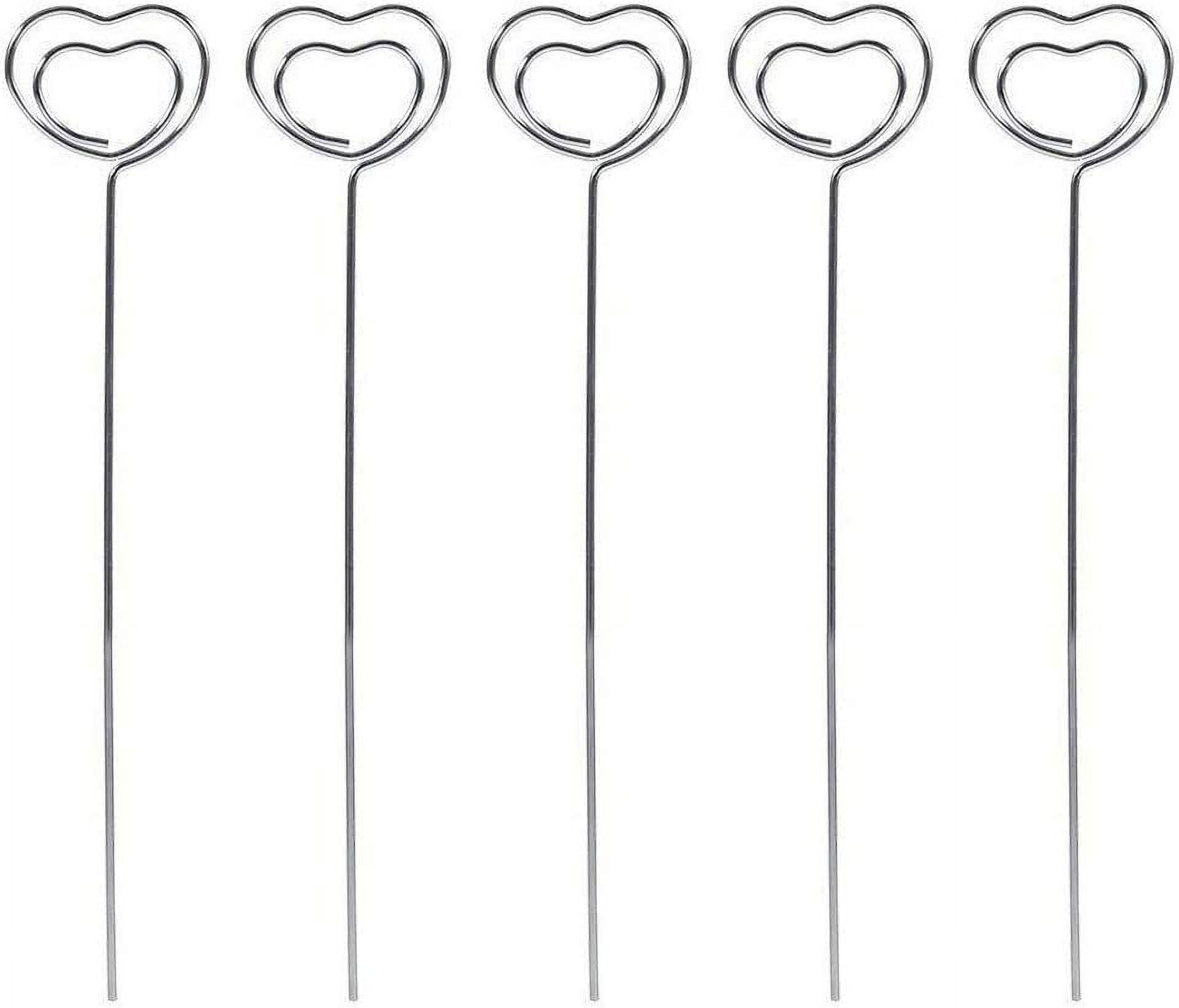 30 Pcs Metal Wire Place Card Holders, Photo Clip Holders Craft Table ...
