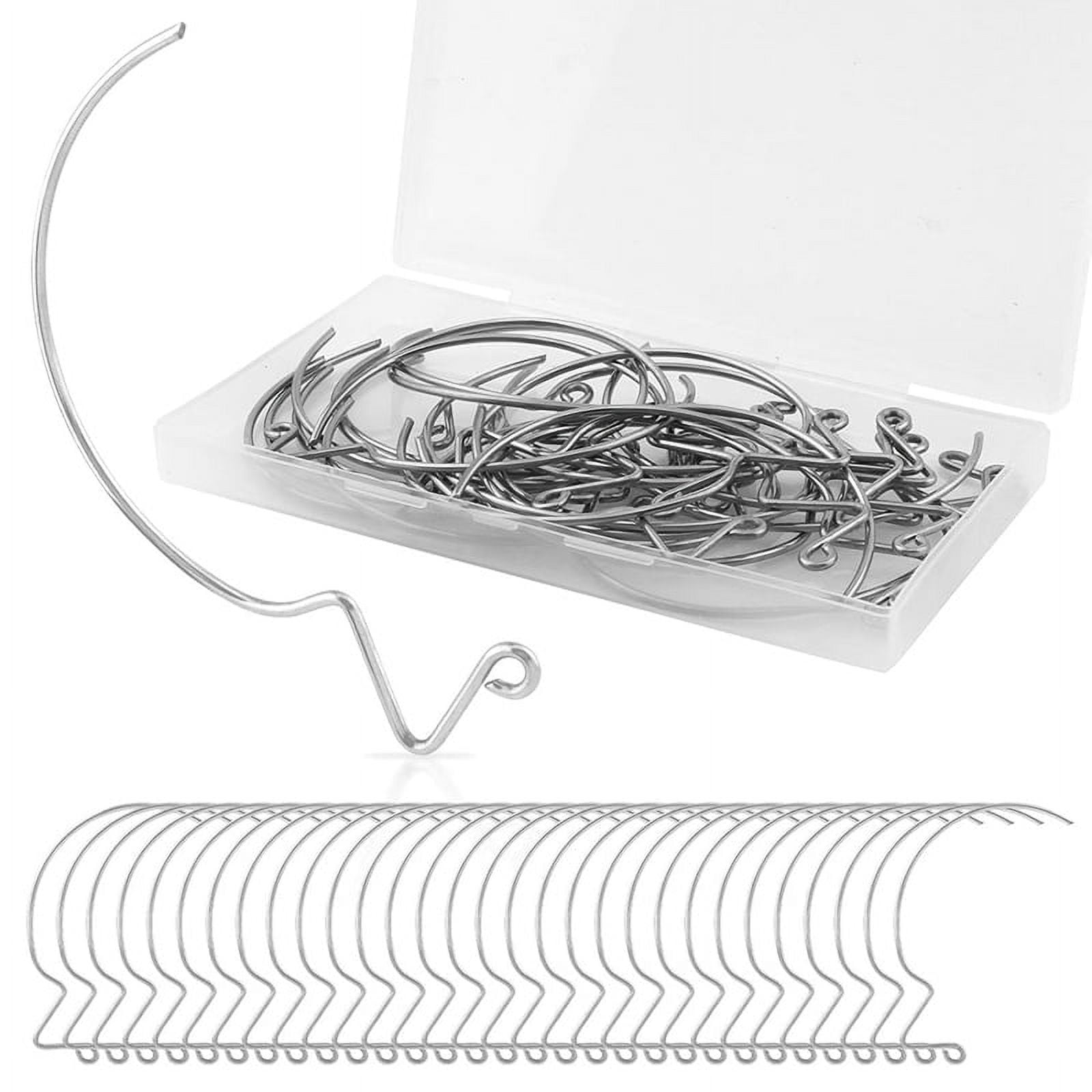 30 Pcs Monkey Hooks Super Stainless Steel Picture Hangers Wall Without ...