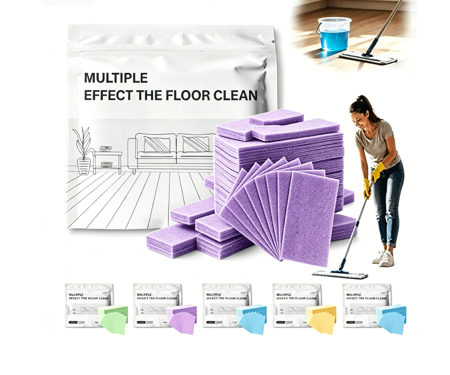 30 Pcs Multi-Effect Floor Cleaning Sheets Floor Cleaning Wipes Multi ...