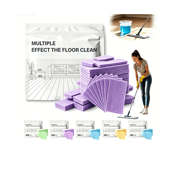 30 Pcs Multi-Effect Floor Cleaning Sheets Floor Cleaning Wipes Multi ...
