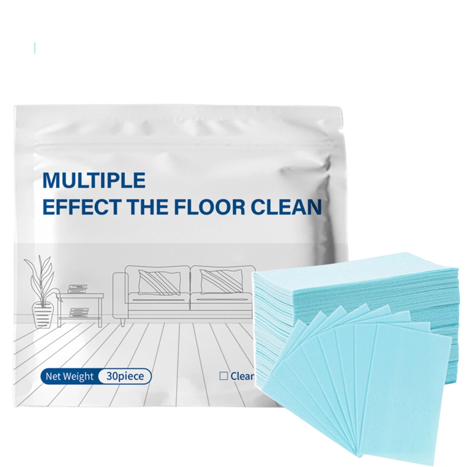 30 Pcs Multi-surface Floor Cleaning Tablets, Concentrated Cleaner for ...