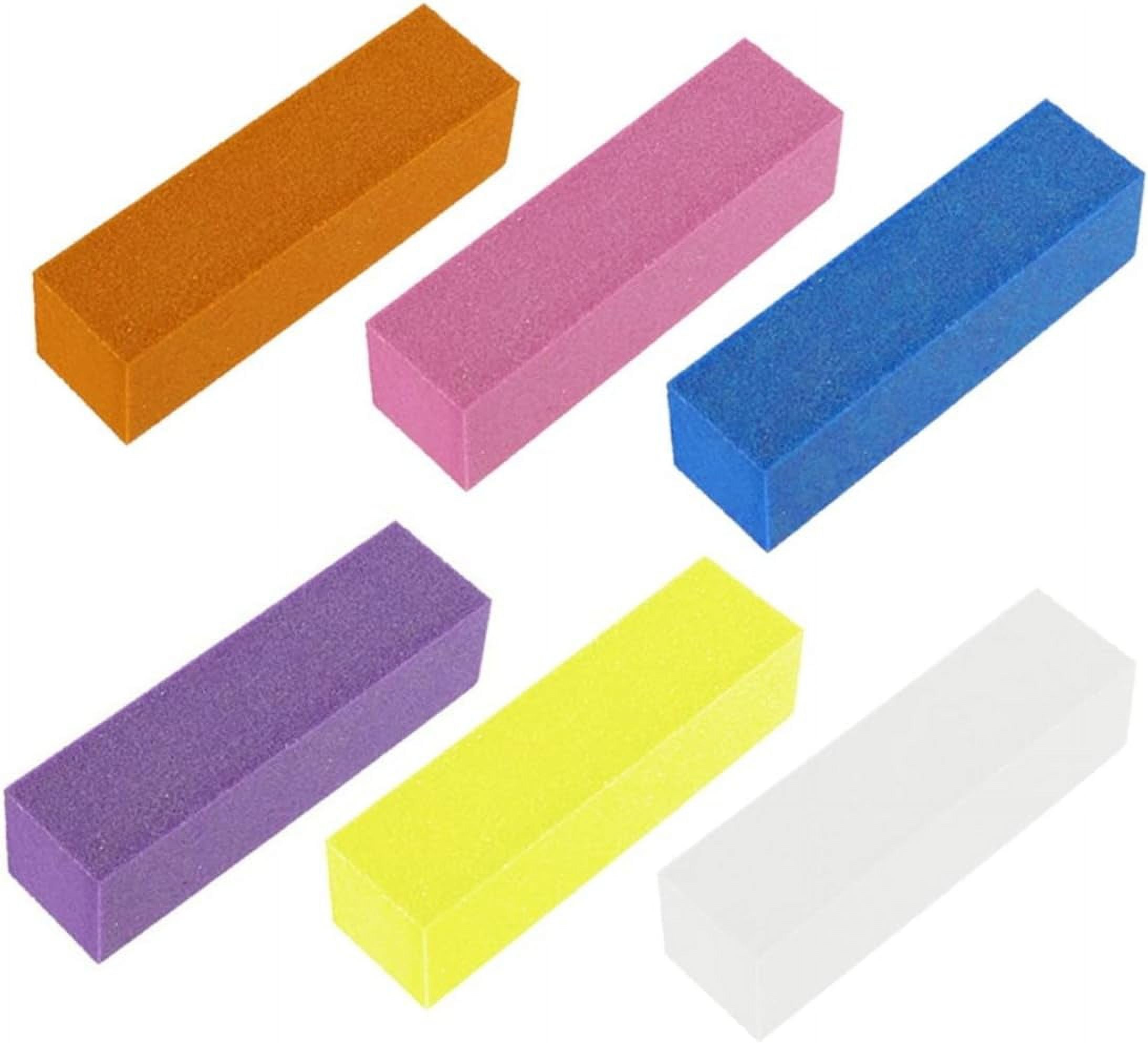 30 Pcs Nail Files Nail Shiner Block Gel Nail Kits 4 Way Sponge Nail ...