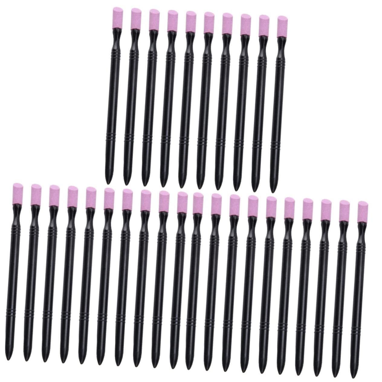 30 Pcs Nail Polish Brush Manicure Tools Nail Care Tools Nail File for ...