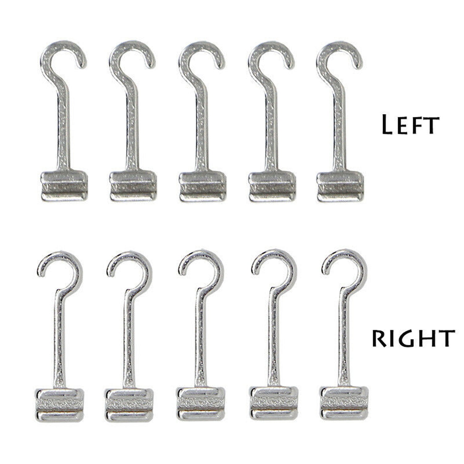30 Pcs New Dental Curved Crimpable Hooks Orthodontics Ortodoncia ...