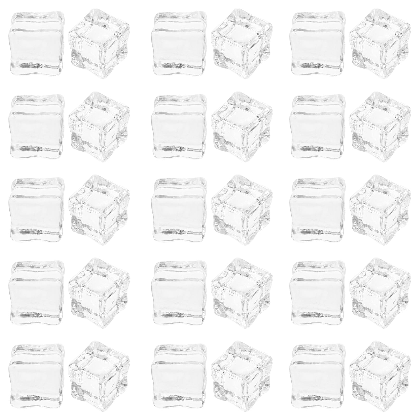 30 Pcs Ornament Office Decor Decorative Cube Resin Home Photography ...