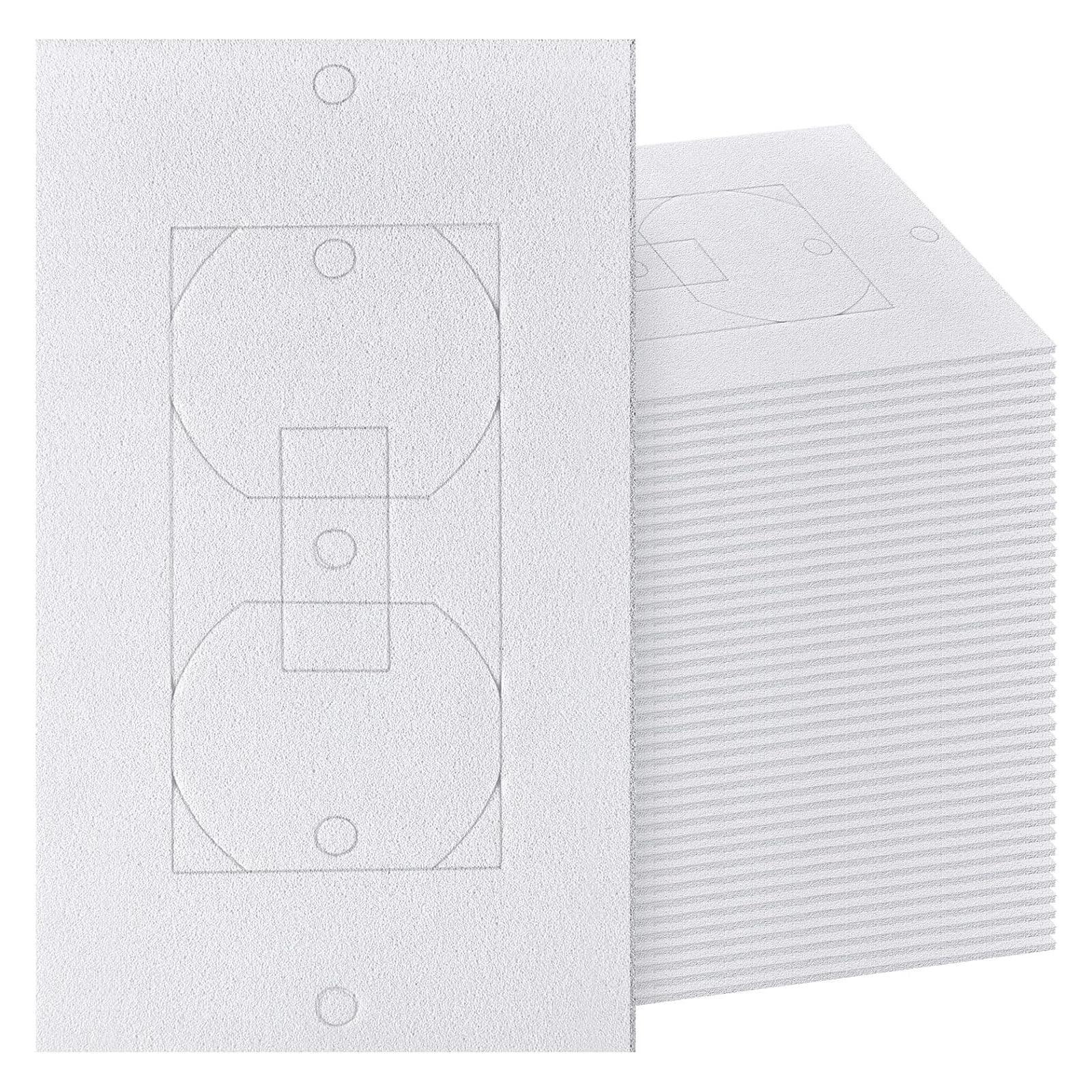 30 Pcs Outlet Insulation and Draft Sealers Foam Insulation Pads ...