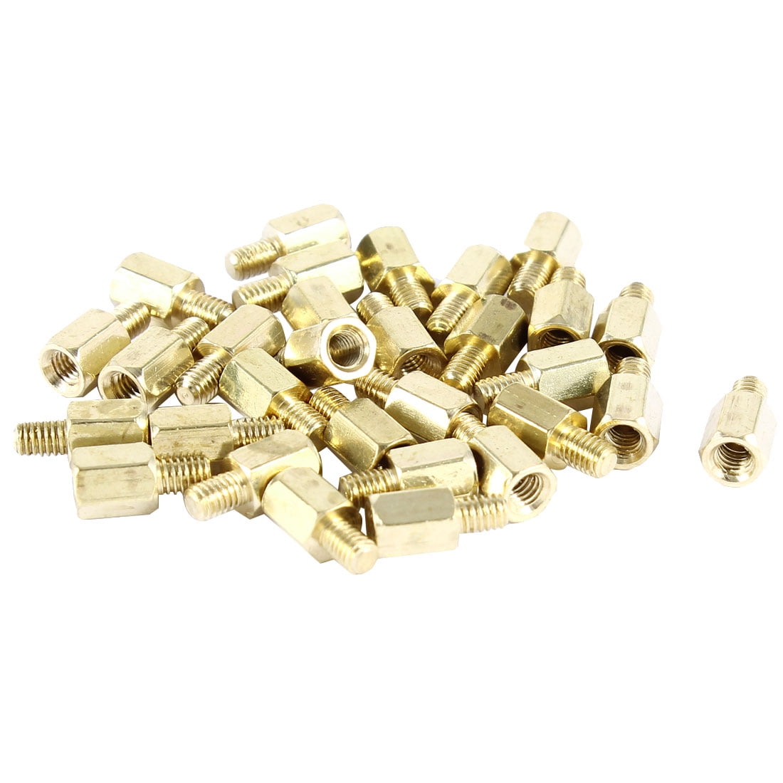 30 Pcs PCB Motherboard Standoff Hex Spacer Screw Nut M3 Male 4mm to ...
