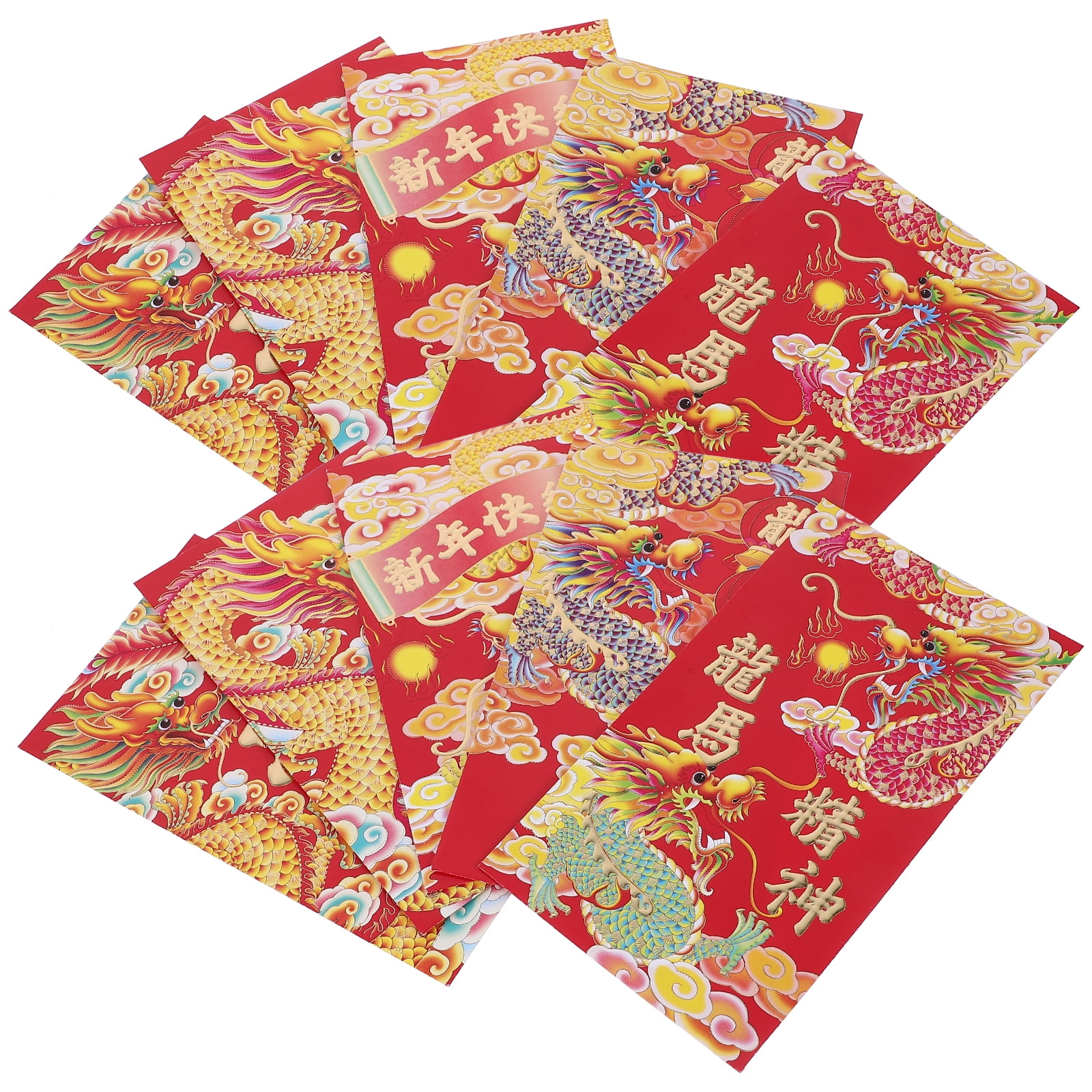 30 Pcs Red Envelope Bag Gifts Kids Wallet Cartoon Red Packet Cash Gift ...