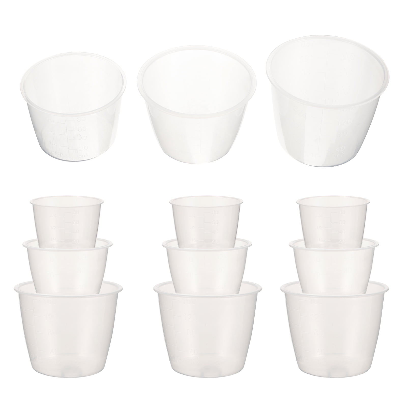 Transparent Plastic Rice Measuring Cup for Kitchen Use Easy to Clean ...