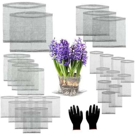 30 Pcs Root Guard Gopher Proof Stainless Wire Steel Baskets, 1 Gallon 3 ...