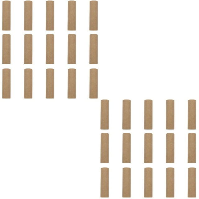 30 Pcs Round Paper Tube Cardboard Posters Roll Diy Pipeline Rolling ...