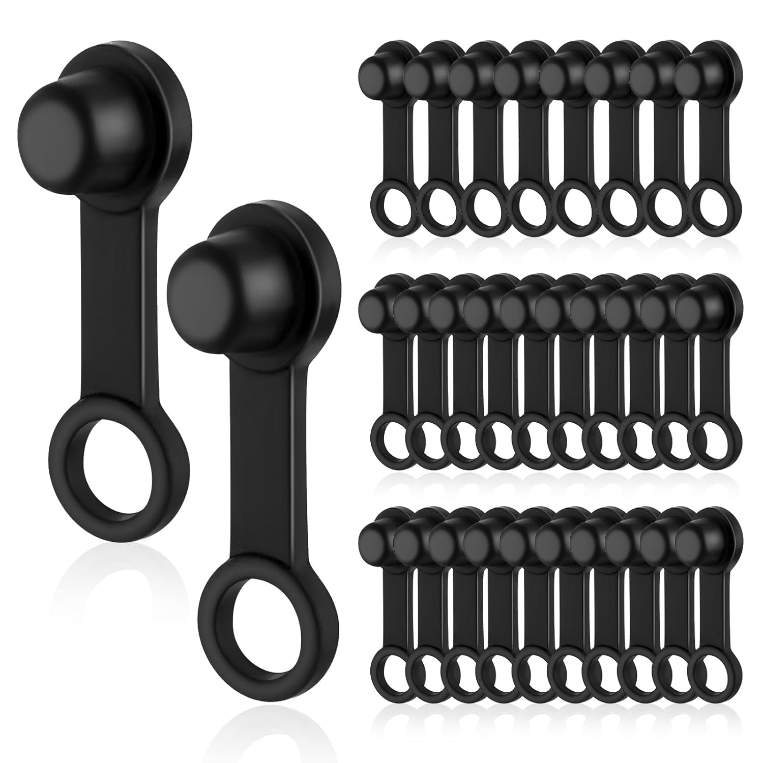 30 Pcs Rubber Grease Fitting Caps Brake Bleeder Cap Black Brake Dust Cover Car Zerk Covers Small ...