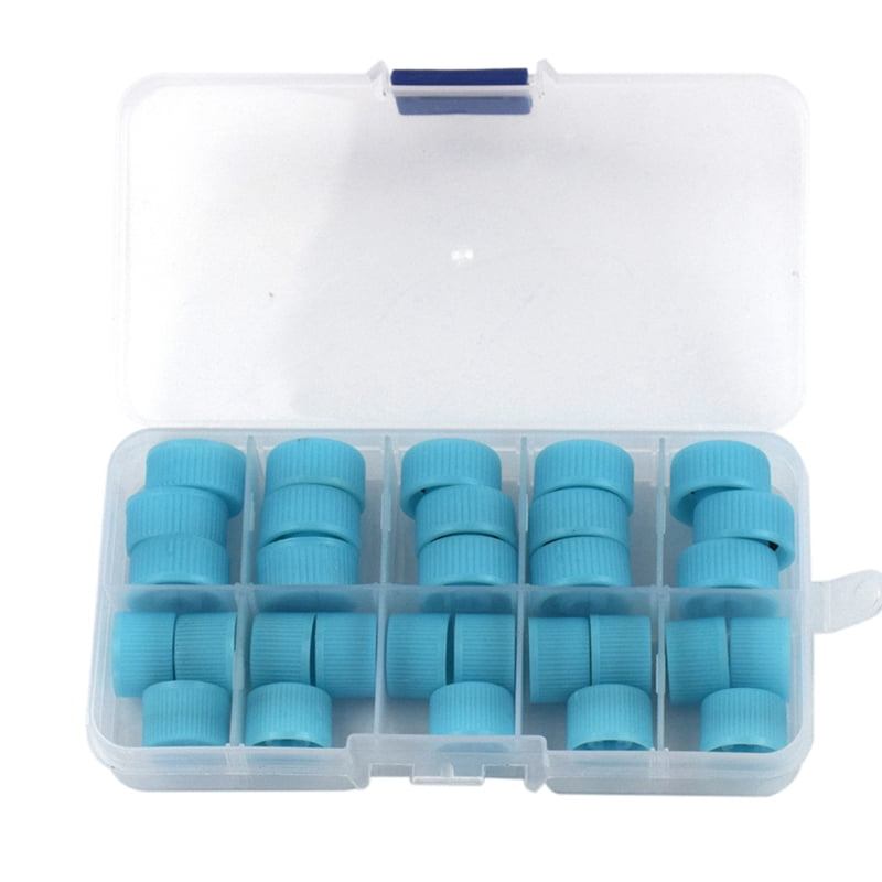 30 Pcs/Set Auto Air Conditioner Part Car Dust Cover Valve Core Cap High ...
