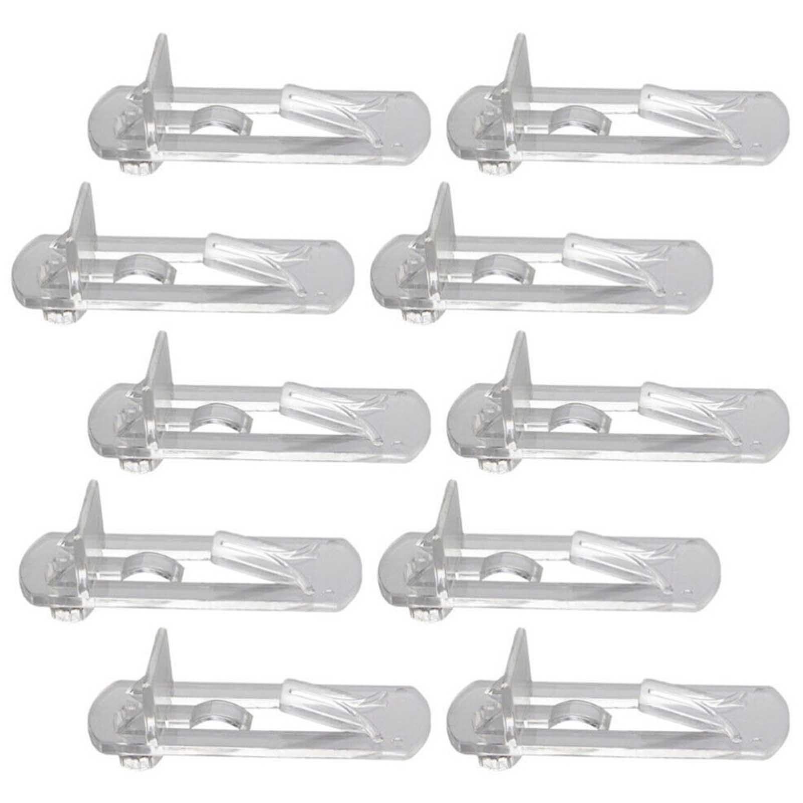 30 Pcs Shelf Pins Shelf Pegs Plastic Locking Shelf Pegs Clear Shelf ...