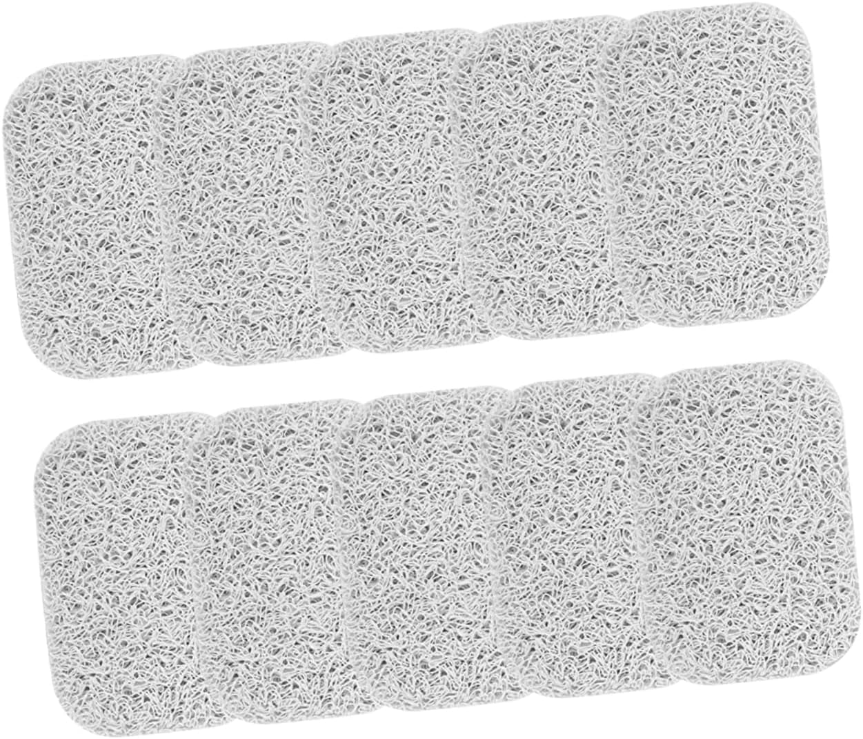 30 Pcs Soap Dispenser Holder Mat Draining Soap Mat Self Draining Sponge ...