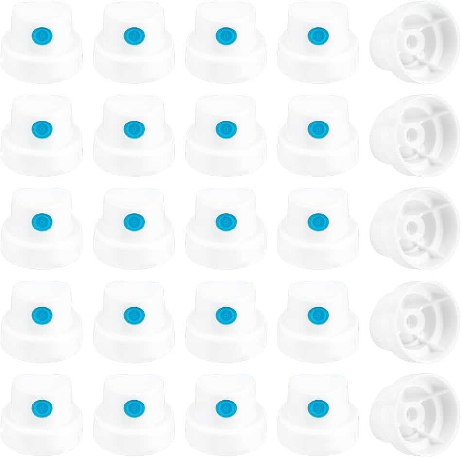 30 Pcs Spray Paint Caps Deep Sky Blue Spray Paint Replacement Caps ...
