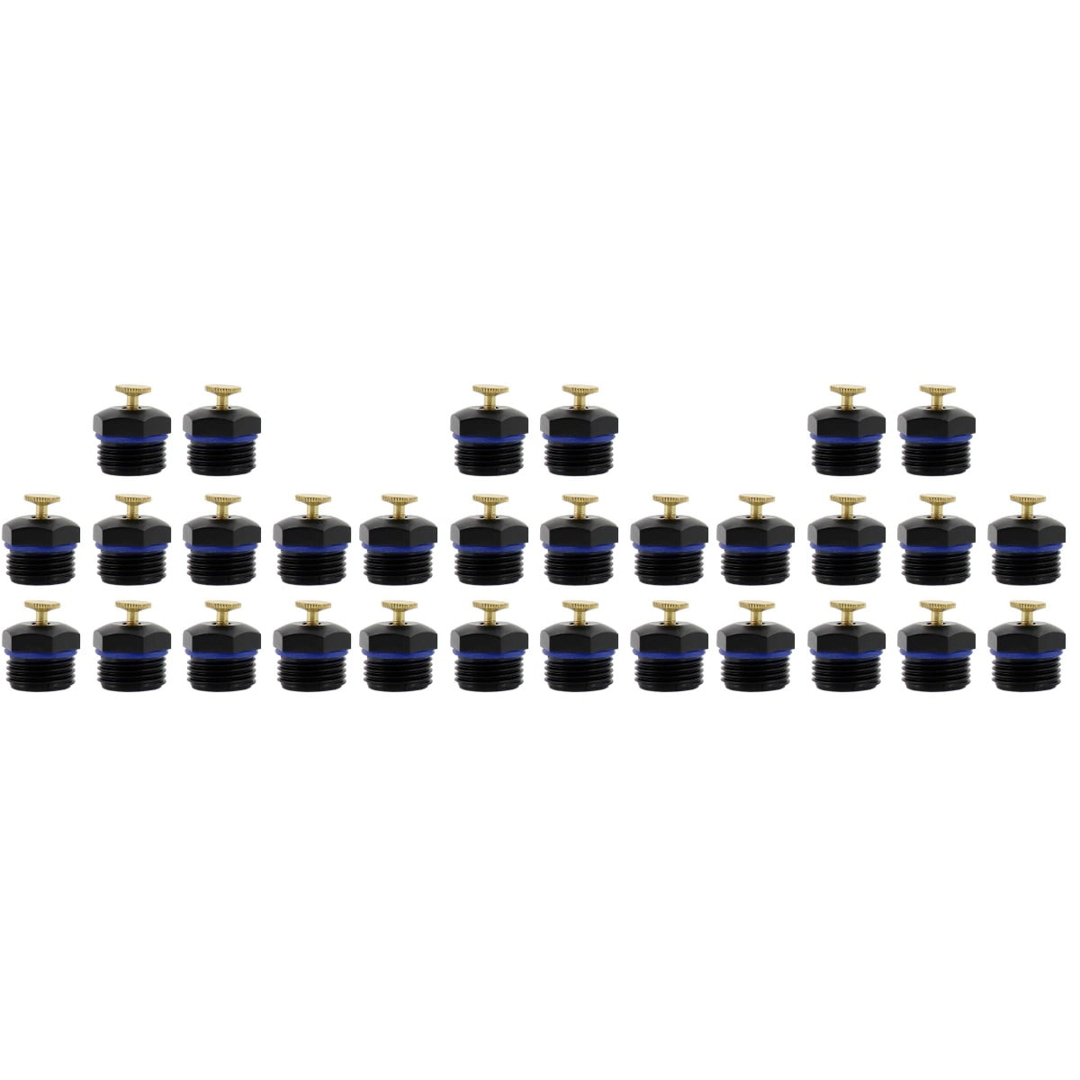 30 Pcs Sprinkler Head Garden Micro Adjustable Irrigation Drippers Bug ...