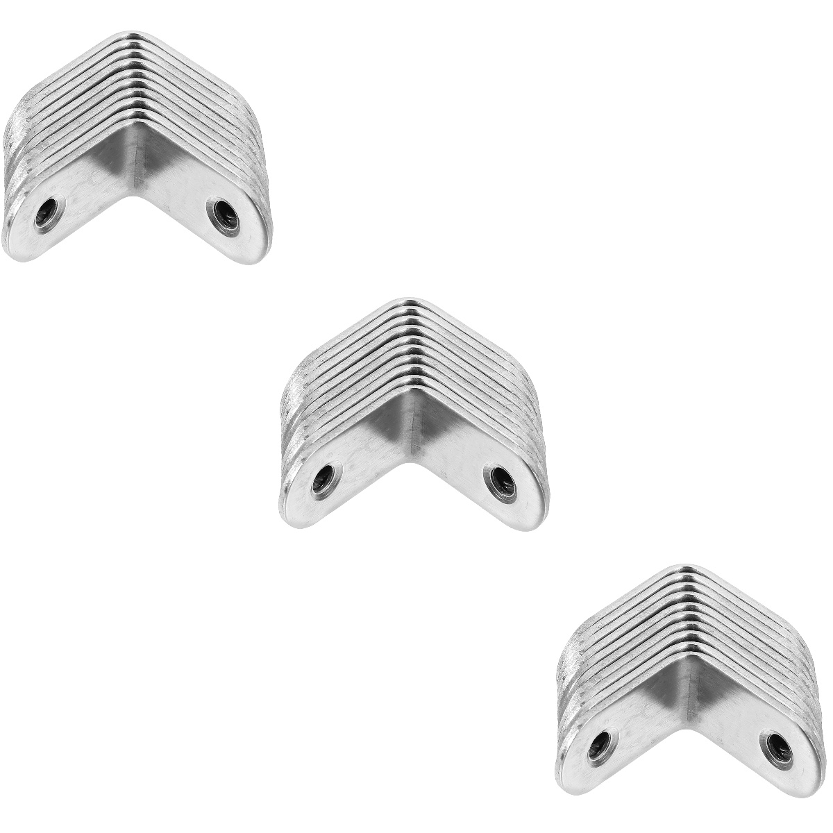 30 Pcs Stainless Steel Bedroom Set Furniture Corner Connector Right ...