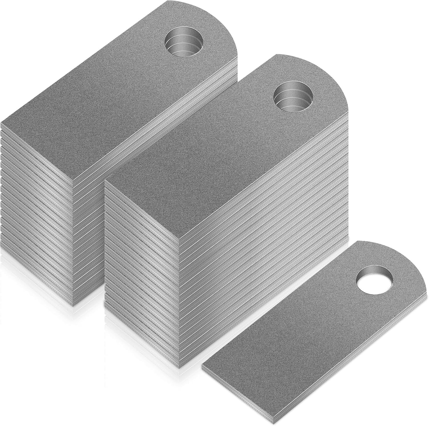 30 Pcs Steel Weld Tab Universal Shock Mount Flat Tab Brackets 1" W, 2-3 ...