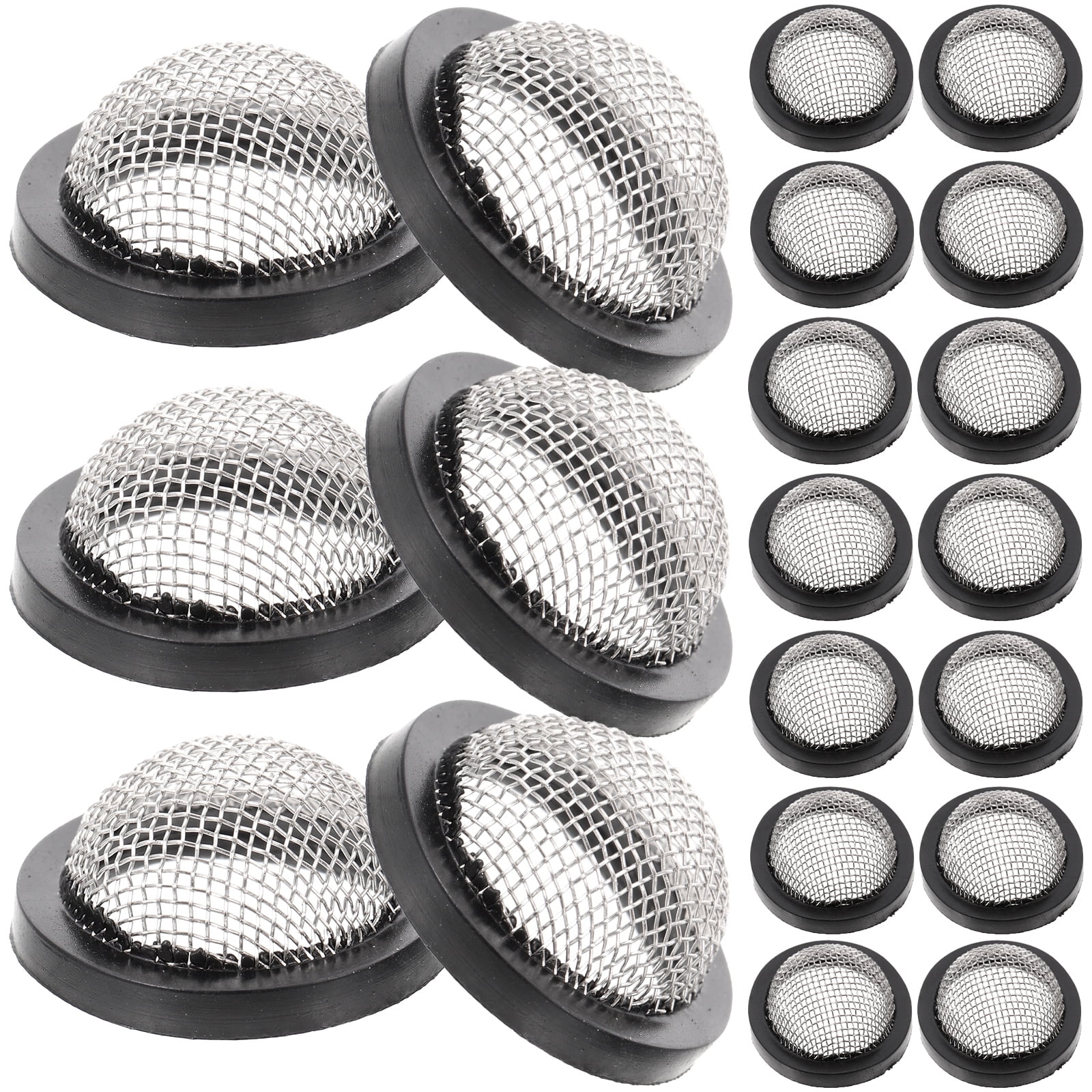 30 Pcs Strainer Washer Machine Stainless Washing Hose Filter Garden ...
