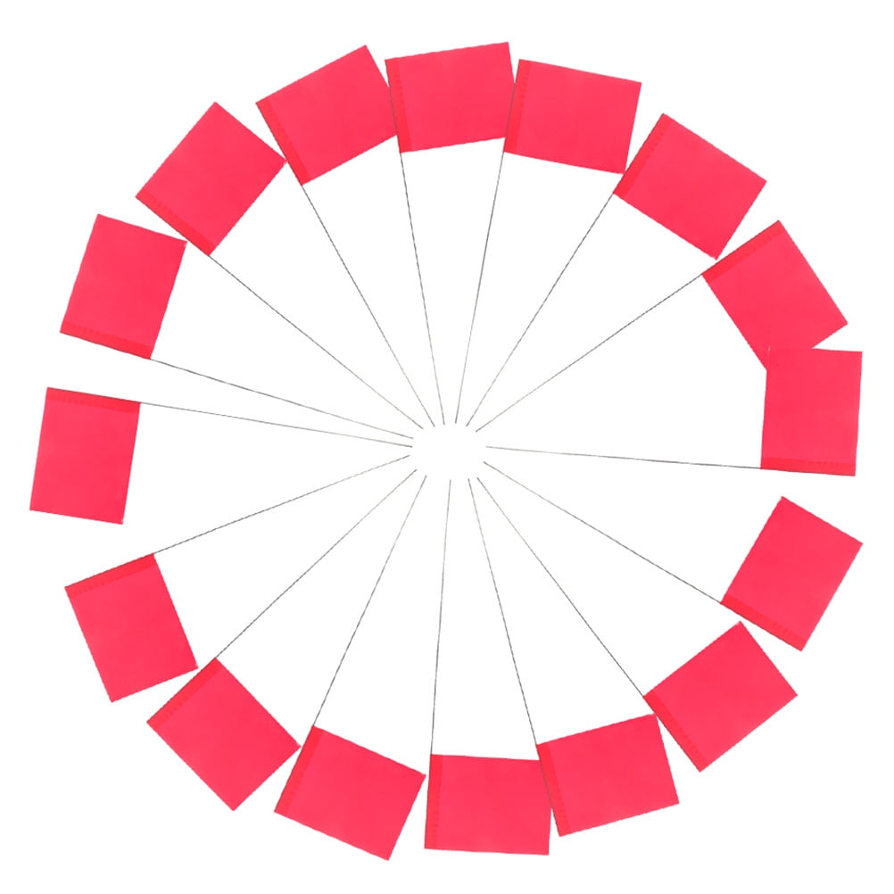 30 Pcs Patio Garden Statues Outdoor Large Survey Flag 38.00X12.70X0 ...