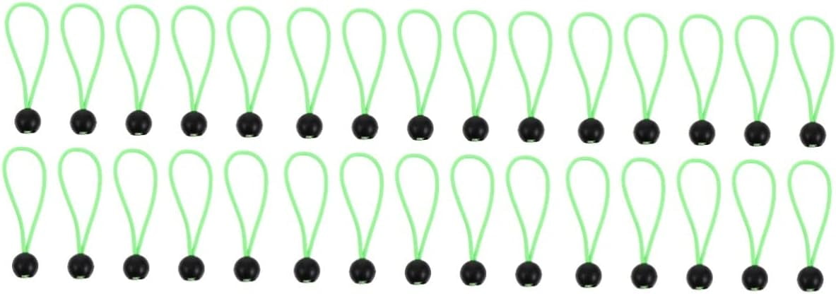 30 Pcs Tent Bungee Cord Tent for Camping Tarp Straps Oilcloth Tarp ...