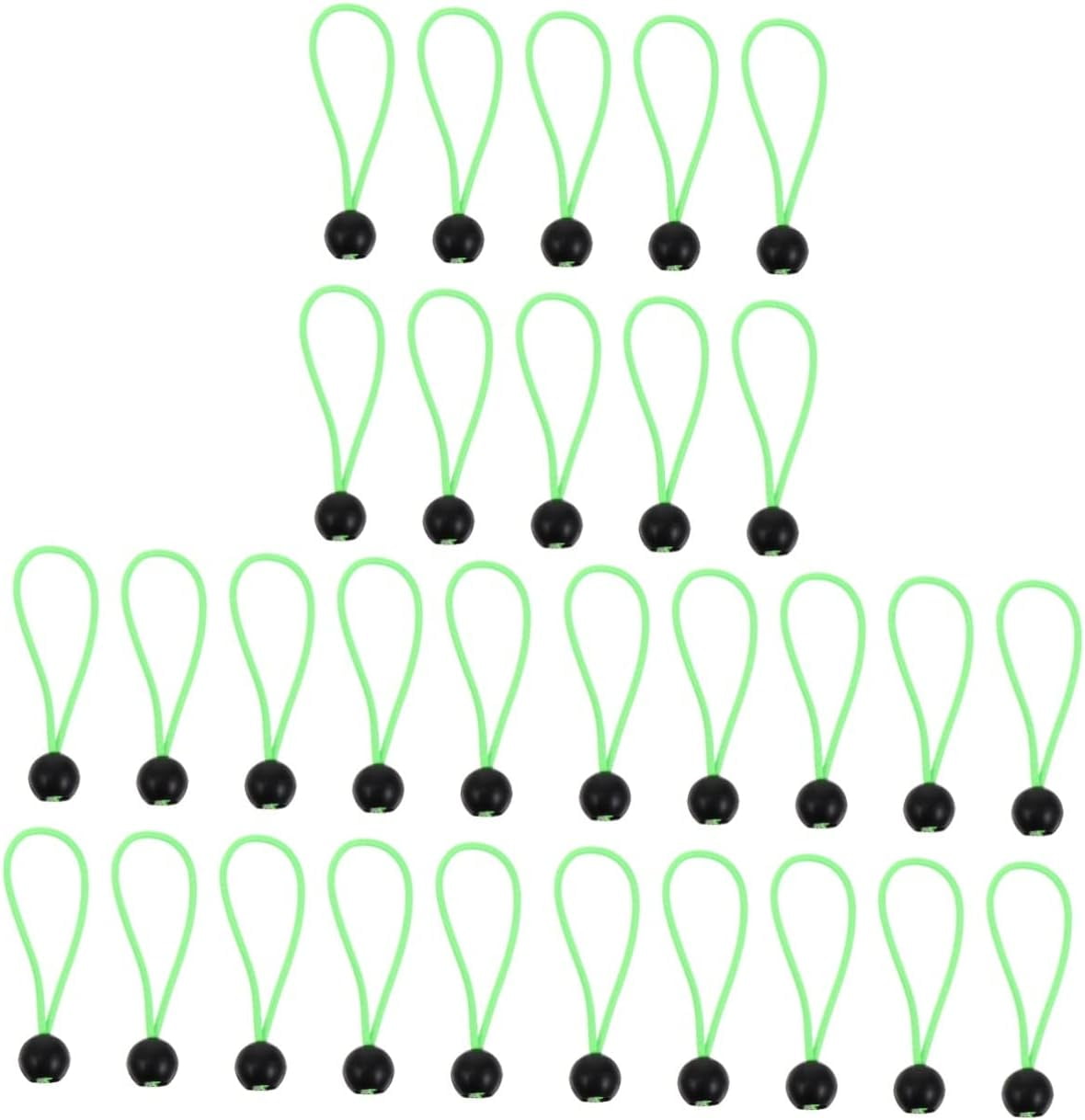 30 Pcs Tent Bungee Cord Tents for Camping Spring Tie Tarp Straps Bungee ...