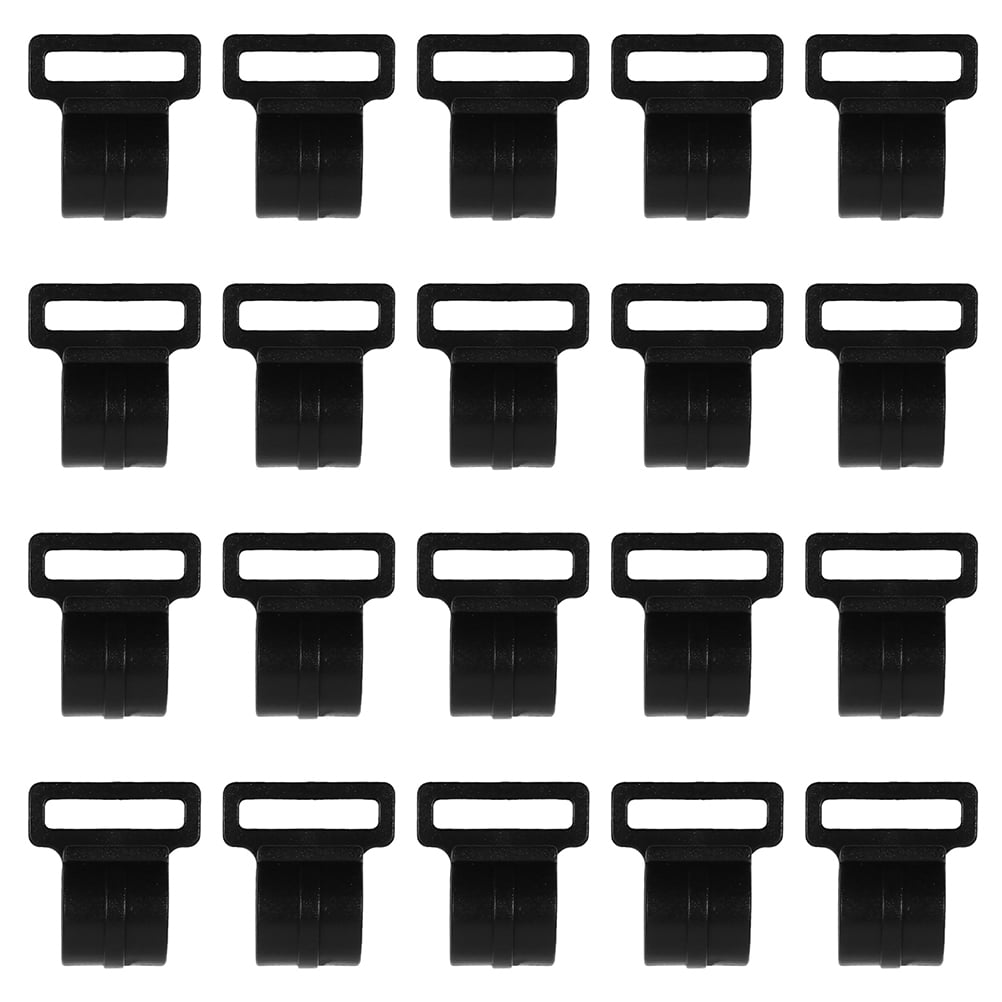 30 Pcs Tent Pole Accessories Plastic Clip Heavy Duty Camping Awning ...