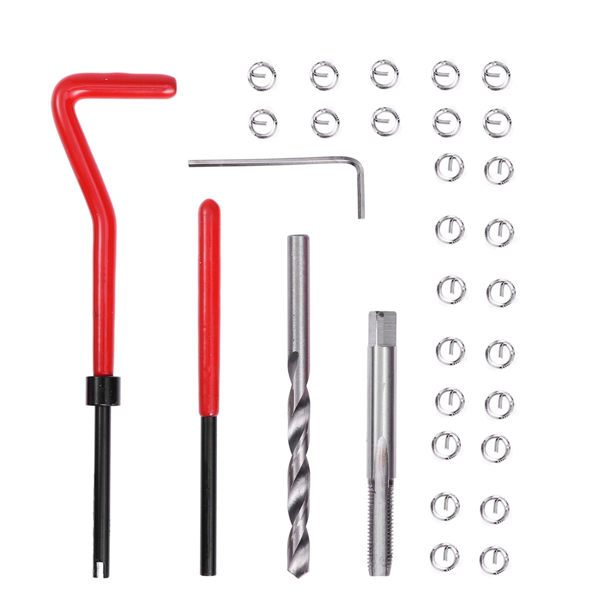 30 Pcs Thread Helicoil Repair Kit Metric Insert Installation Kit Tool ...