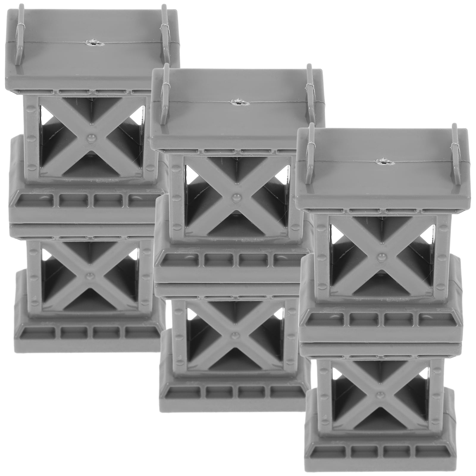 30 Pcs Train Pier Models Train Track Support Risers Bee Suit Toy Train ...