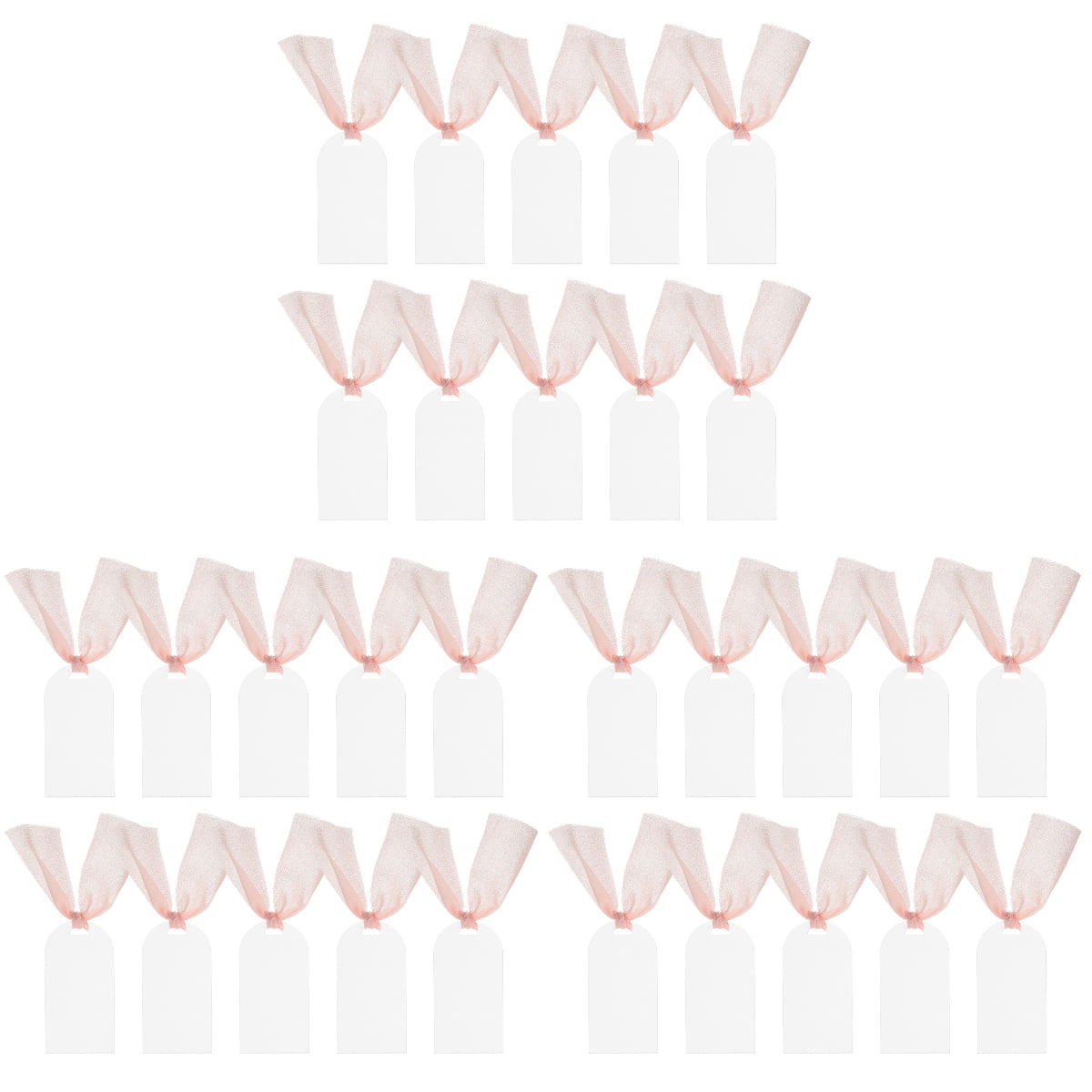 30 Pcs Transparent Seat Labels Wedding Decor Reusable Hanging Sign ...