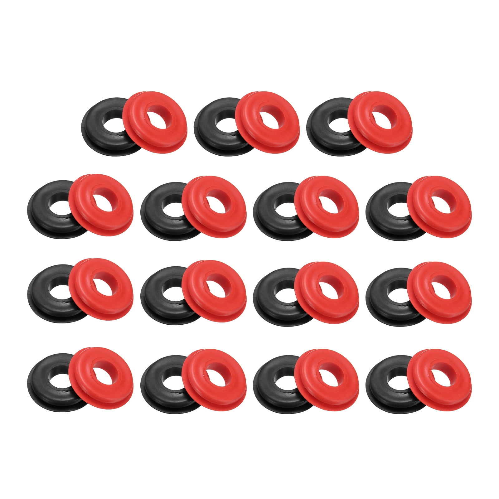 30 Pcs Truck GladHand Washers TPE Rubber Elastic Grommets Round Gasket ...