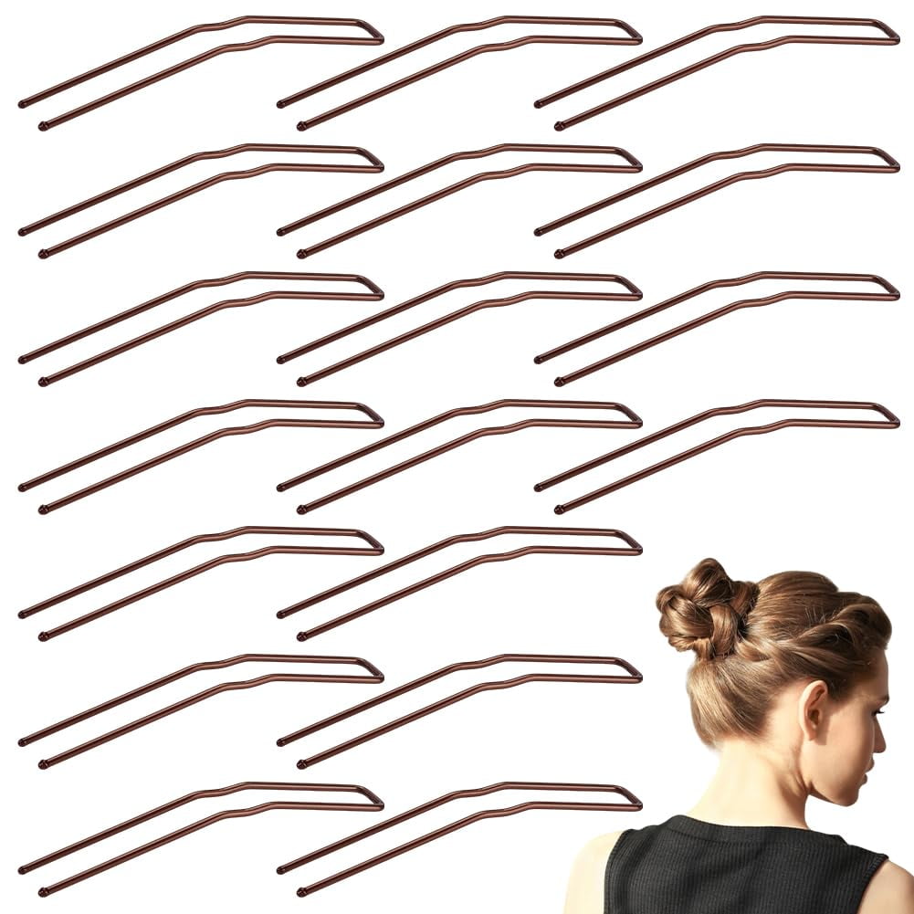 30 Pcs U Shaped Hair Pins 3 Inch Ballet Buns Bobby Pins Hair Clips ...
