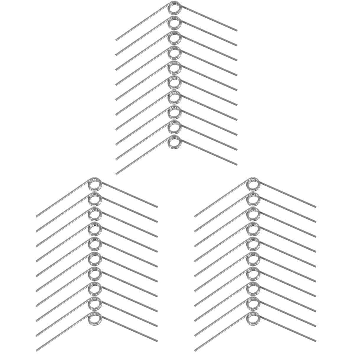 30 Pcs V-shaped Spring Pruning Shears Replacement Small Springs Pruner ...