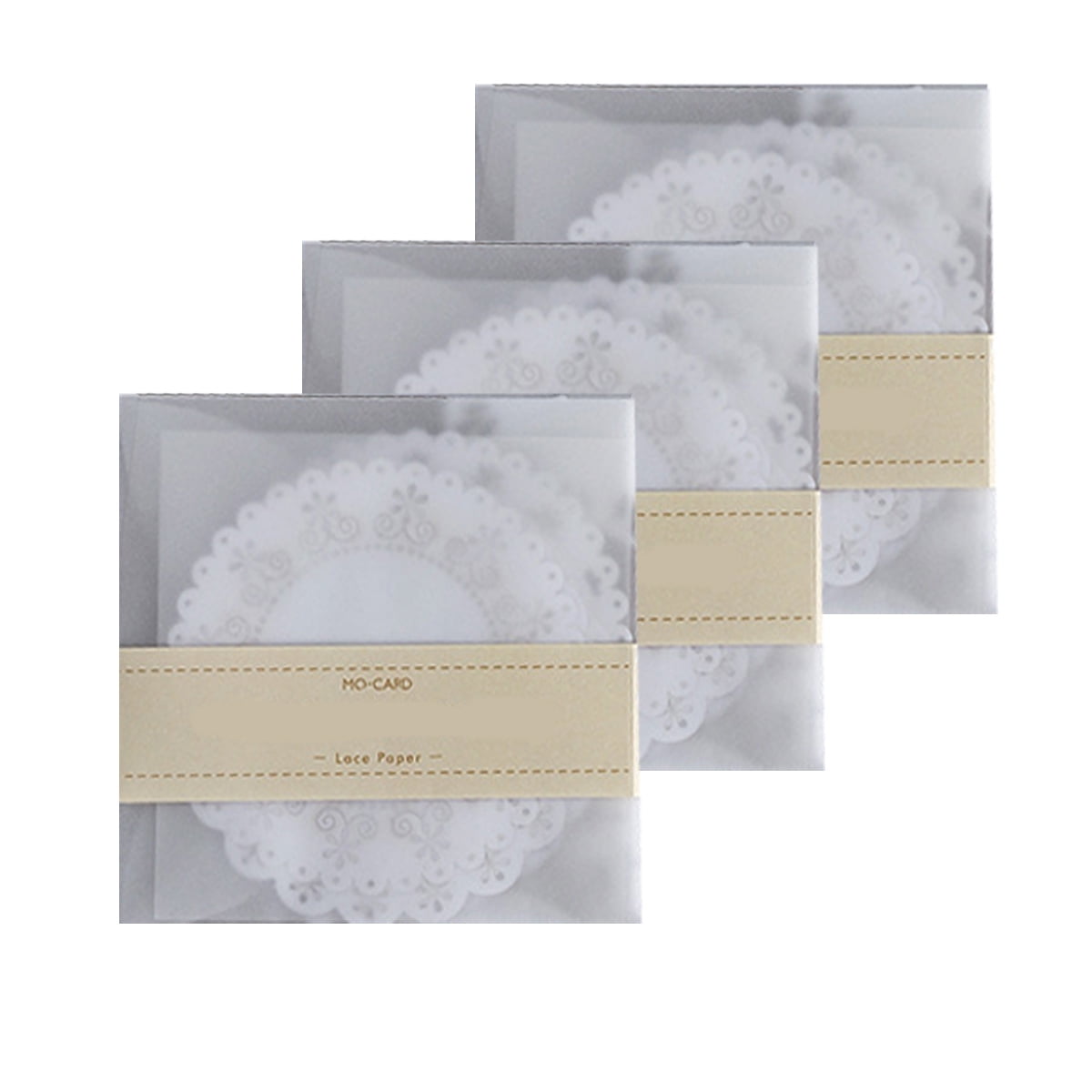 30 Pcs Vintage Lace Scrapbook Waterproof Stickers Decorative Lace ...