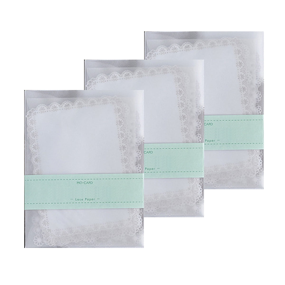 30 Pcs Vintage Lace Scrapbook Waterproof Stickers Decorative Lace ...