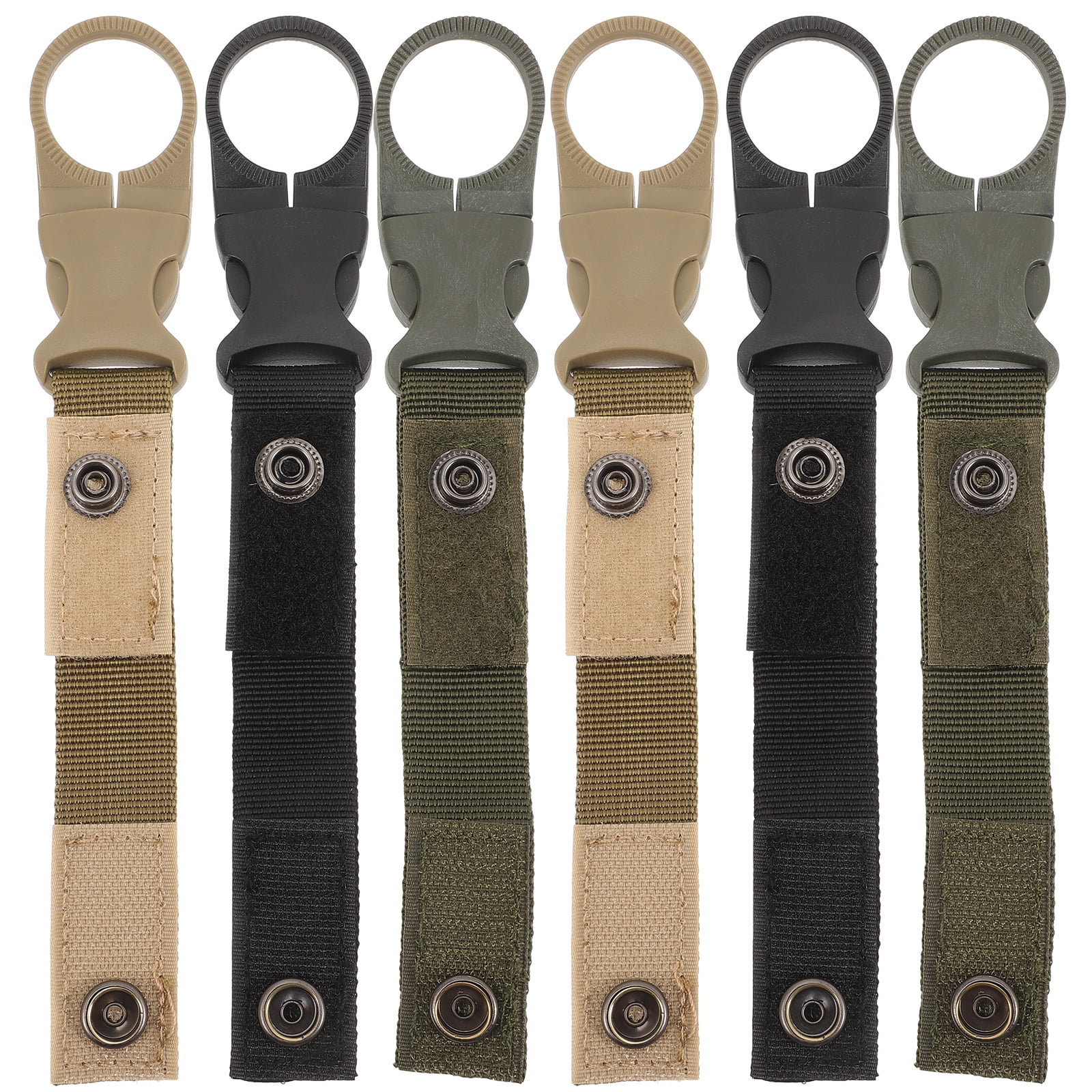 30 Pcs Water Bottle Holder Keychain Heavy Duty Bottle Buckle Nylon Keys ...