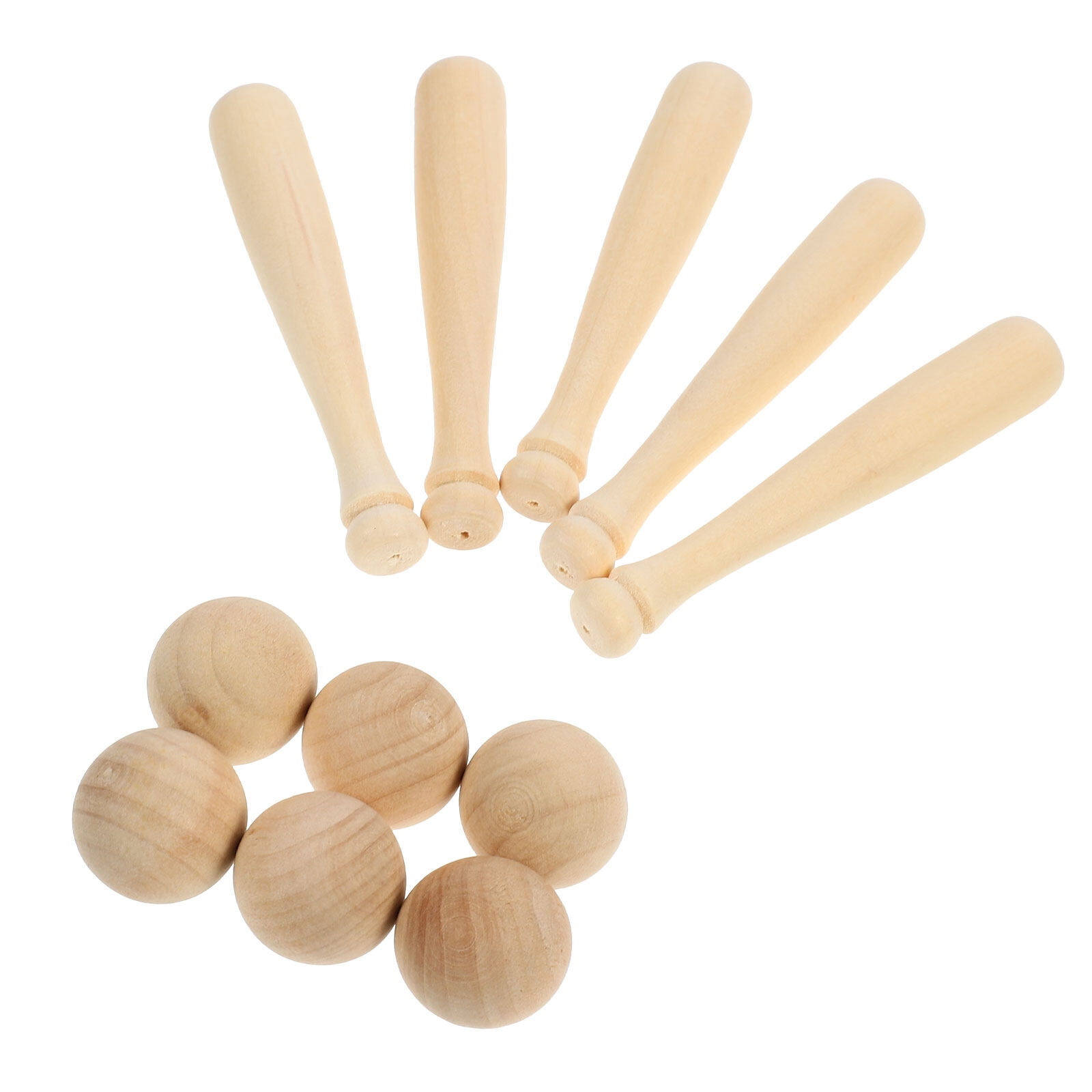 GOOHOCHY Mini Baseball Bat Shape Adornments Composite Material 30Pcs ...