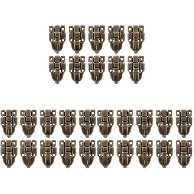 30 Pcs Wooden Box Lock Metal Cabinets Luggage Toggle Latch Case Hasps ...