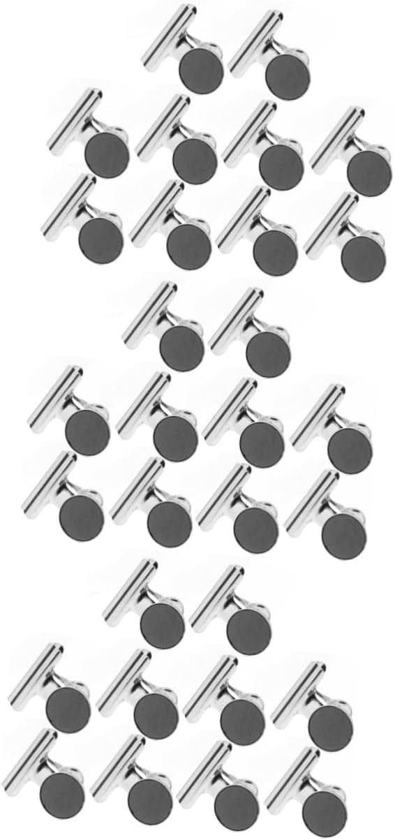 30 Pcs heavy duty magnets clips whiteboard note clips magnetic clips ...