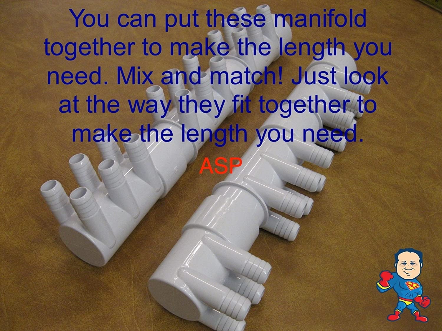 30 Piece Hot Tub Roto Clamp Spa Part Kit Fits pipe with 3/4" ID & 1" OD ...