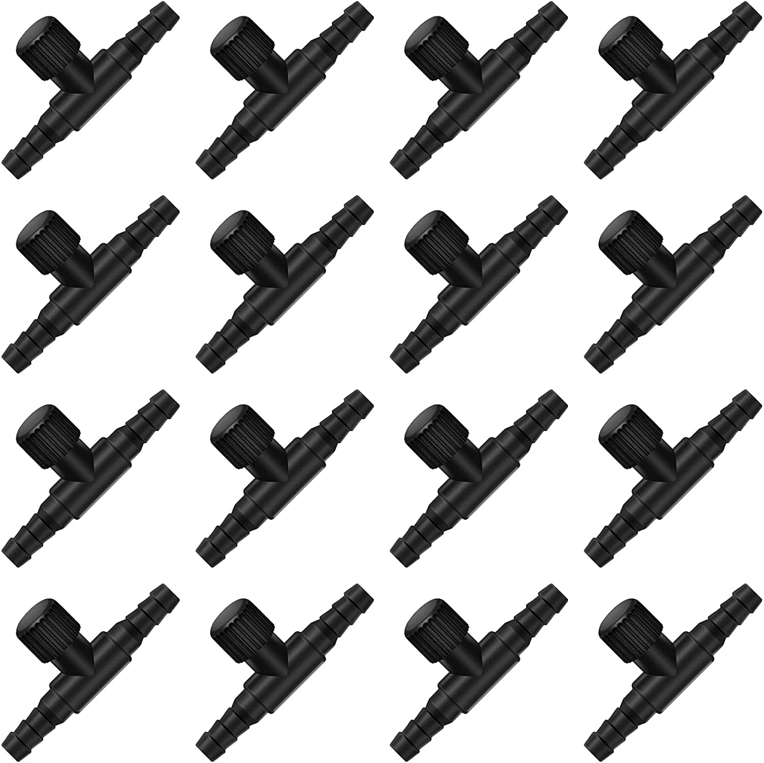 30 Pieces Aquarium Air Valve, Air Pump Control Valves Air Pump Single ...