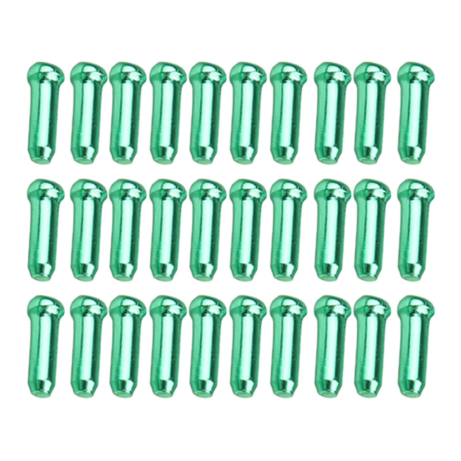 30 Pieces Bike Cable End Caps, Brake Cable End Caps, Cable End Crimps ...