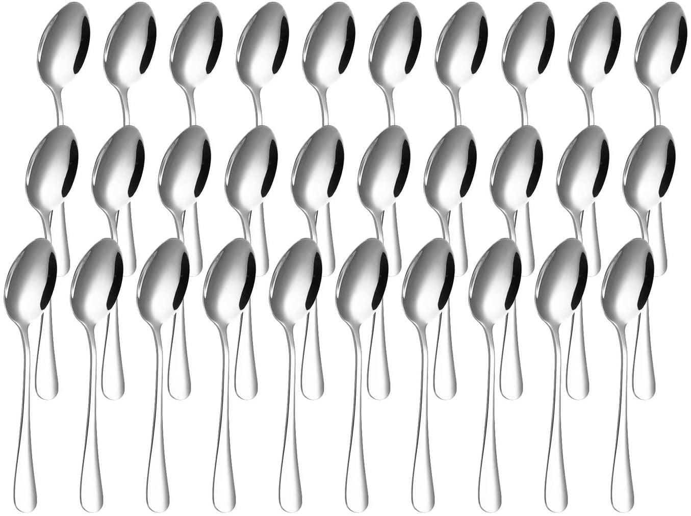 30 Pieces Demitasse Espresso Spoons, Mini Coffee Spoon, 4.4 Inches ...