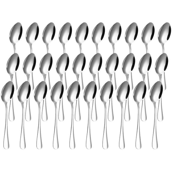 30 Pieces Demitasse Espresso Spoons, Mini Coffee Spoon, 4.4 Inches ...