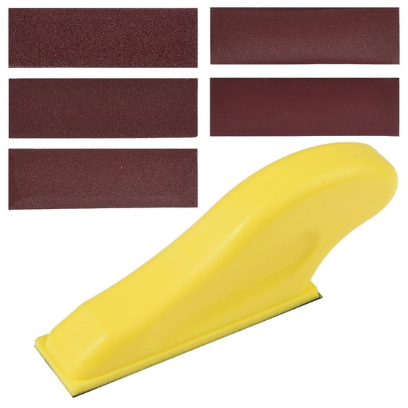 Uxcell 5 Pcs 320 Grit Sandpaper, 9 x 11 Inch Sand Paper Silicon Carbide ...