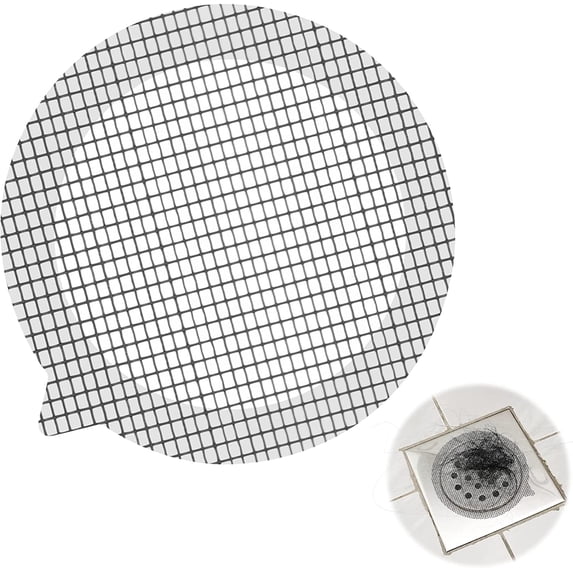 30 Pieces Disposable Shower Drain Cover Self-Adhesive Hair Catcher ...
