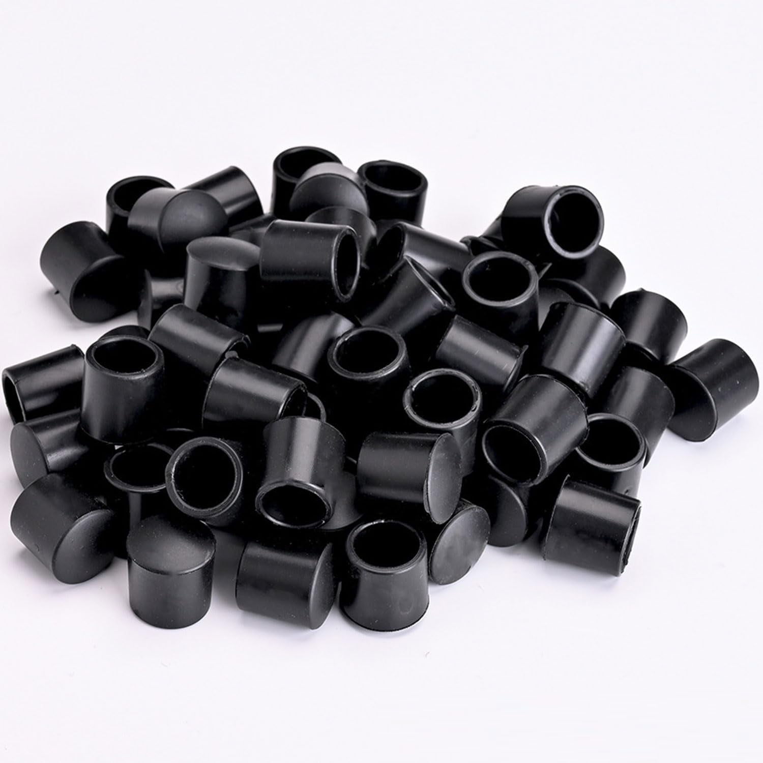 30 Pieces Door Stop Rubber Tip Replacement Black Silicone Replacement ...
